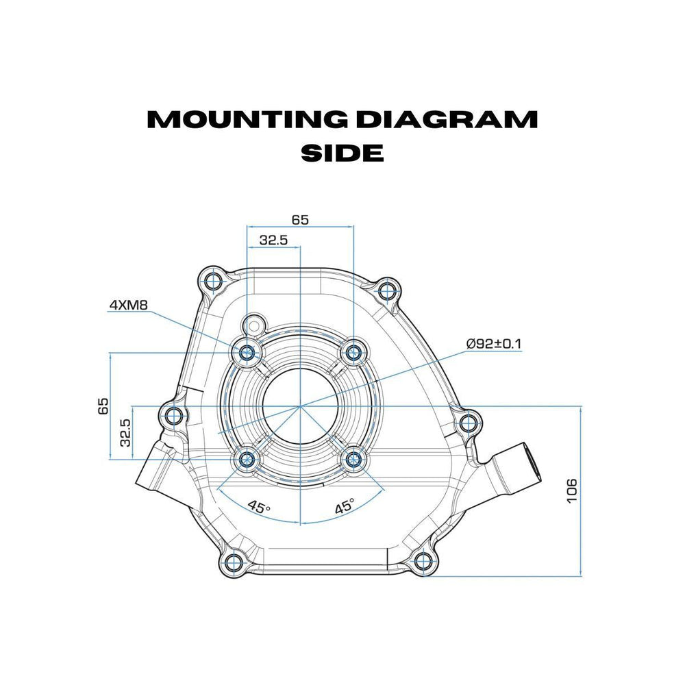 DuroMax XP9HP 274cc 25mm Shaft Recoil Start Gasoline Engine — Krato Power